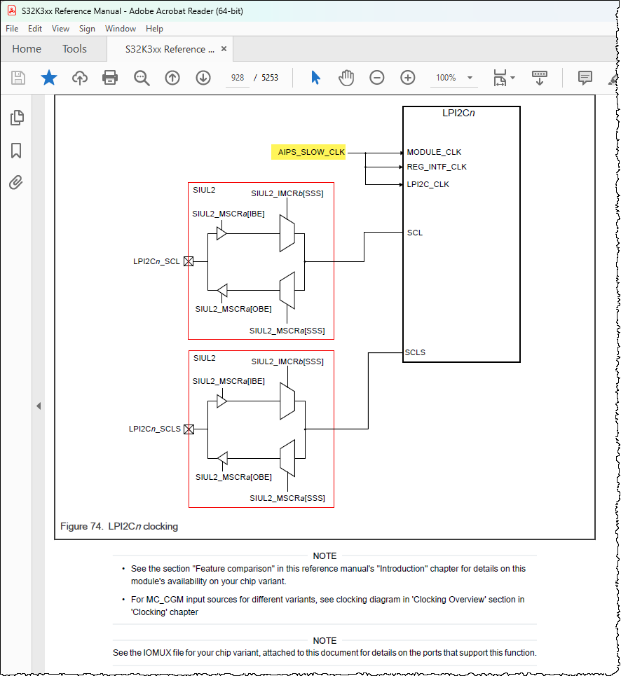 Solved: S32K312 - How can I set I2C baud rate? - NXP Community