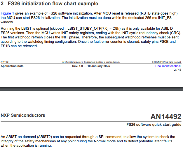 Solved: S32K388 not starting after SBC FS26 PMIC Watchdog configuration - NXP Community