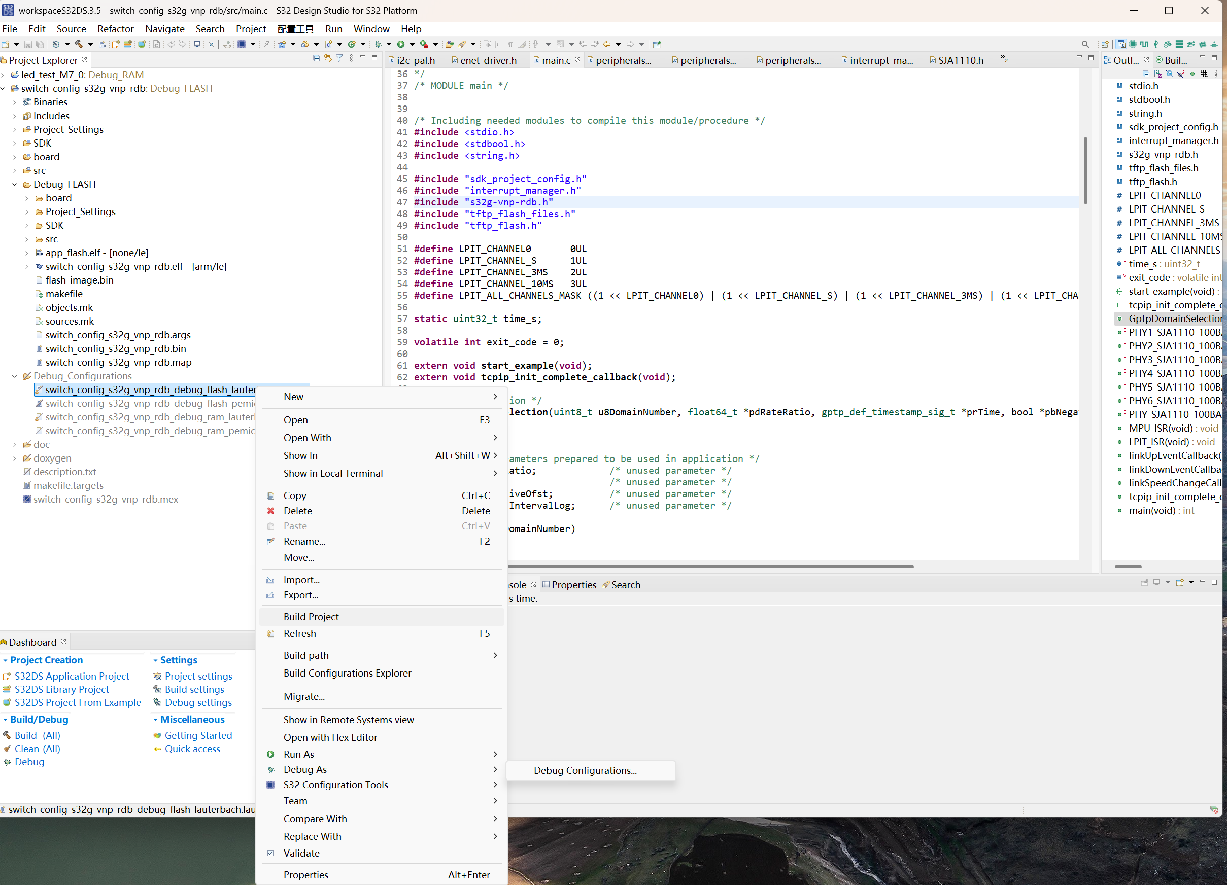 Solved: flashing the SJA1110 via Lauterbach debugger on S32G-VNP-RDB3 - NXP Community
