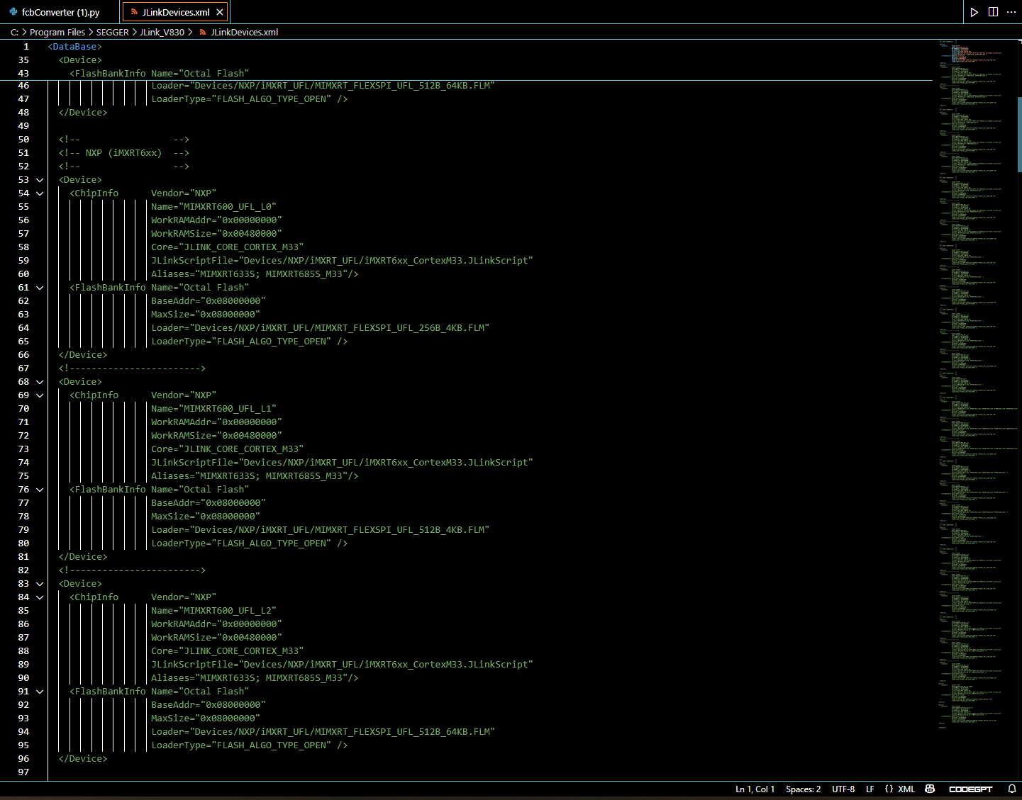 Solved: UFL RT added to jlink probe to flash rt600 still have issues. - NXP Community