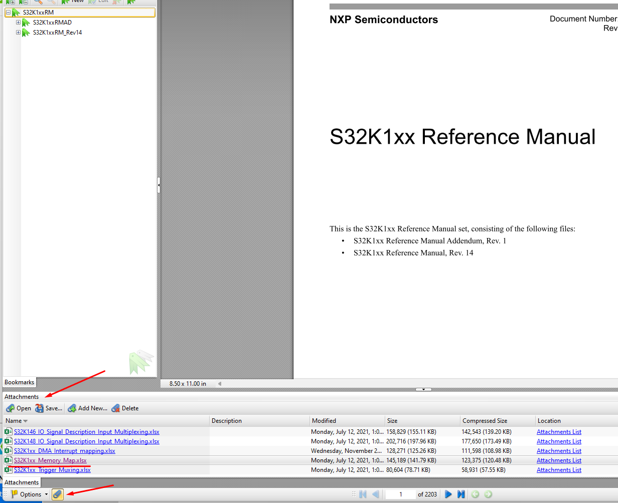 Where can I find the layout information for S32K144 FLASH in which ...
