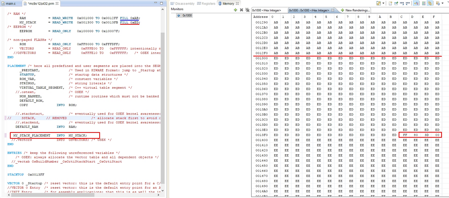 S12z linker symbol creation - NXP Community