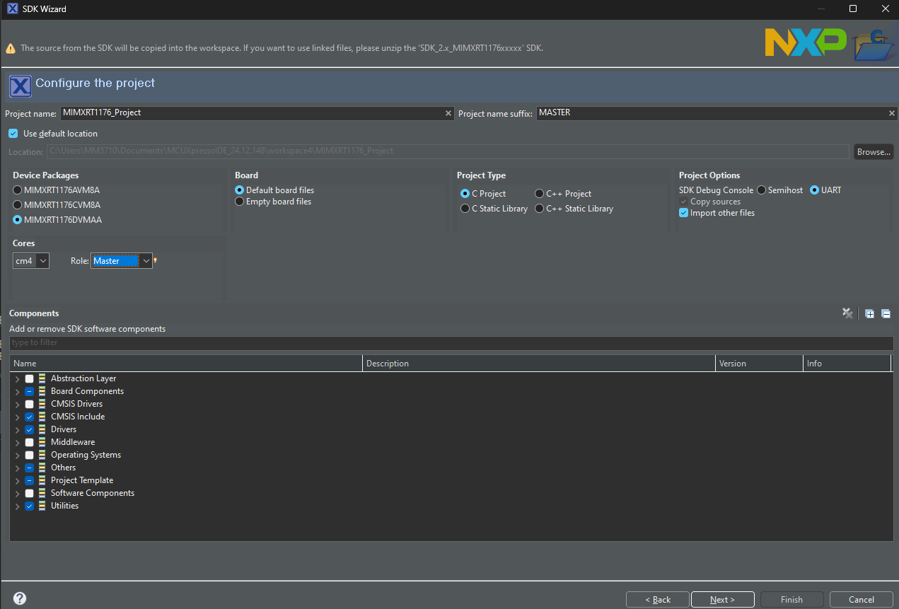 Creating Multicore Project From Scratch In Vs Code Using Mcuxpresso For Vs Code Nxp Community