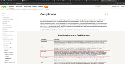 Solved: S32K312 HSE FIPS(NIST) CAVP certification - NXP Community