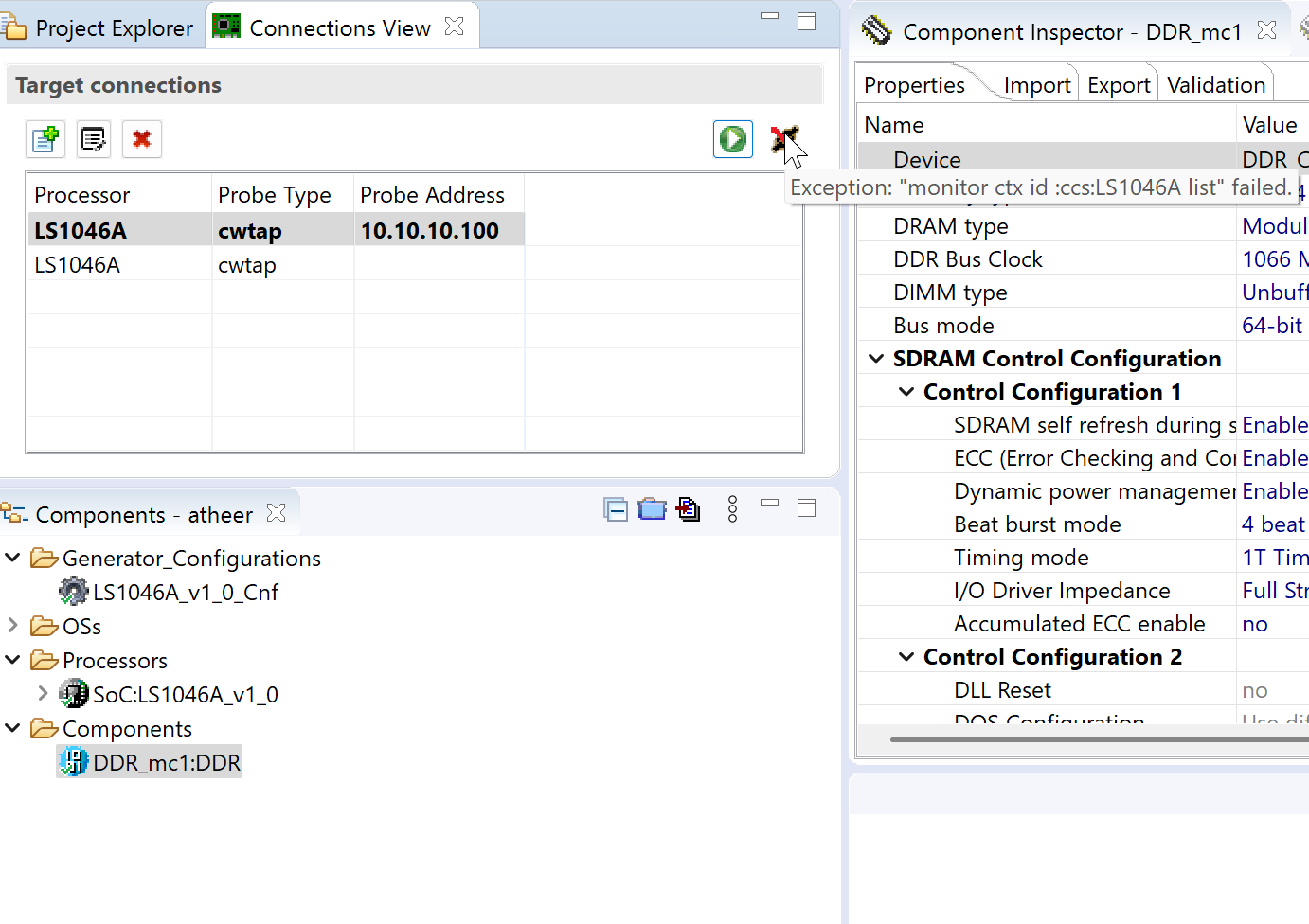 Solved: CodeWarrior cannot connect to CWTAP - NXP Community