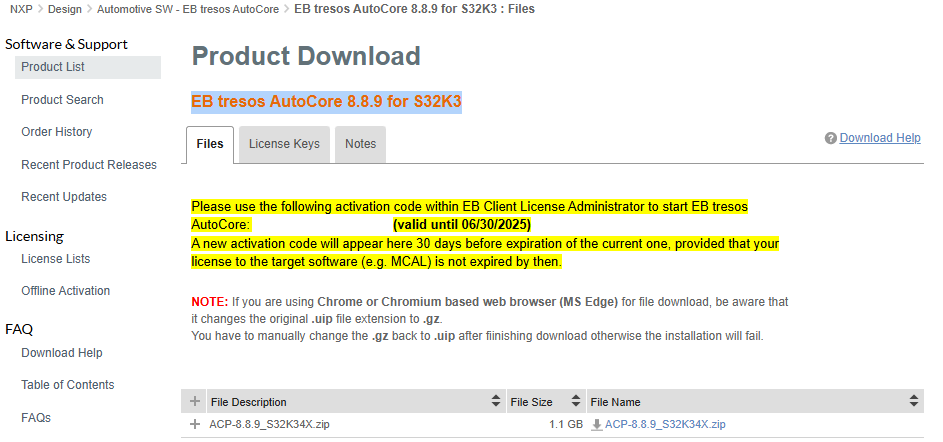 EB tresos AutoCore 8.8.9 for S32K35X - NXP Community
