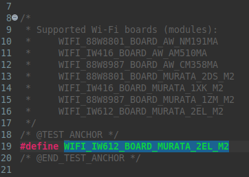 Supported WiFi modules on RT1170 - NXP Community
