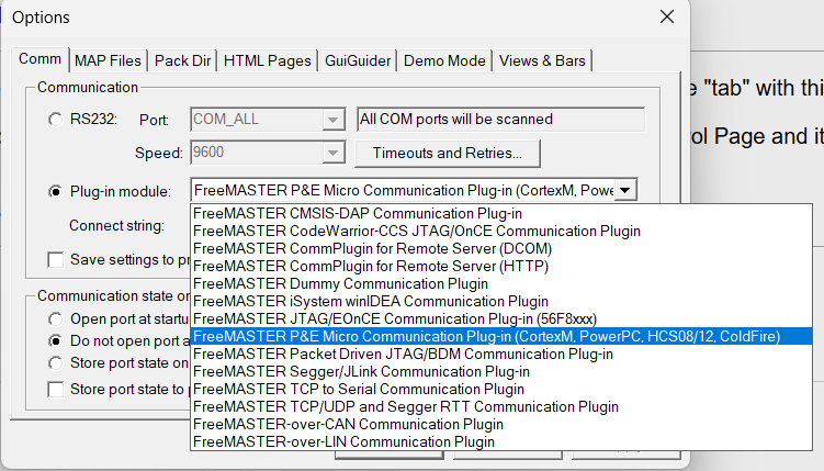Solved: Help Setting Up FreeMASTER Communication via P&E Micro Multilink on MC56F81666 DSC - NXP ...