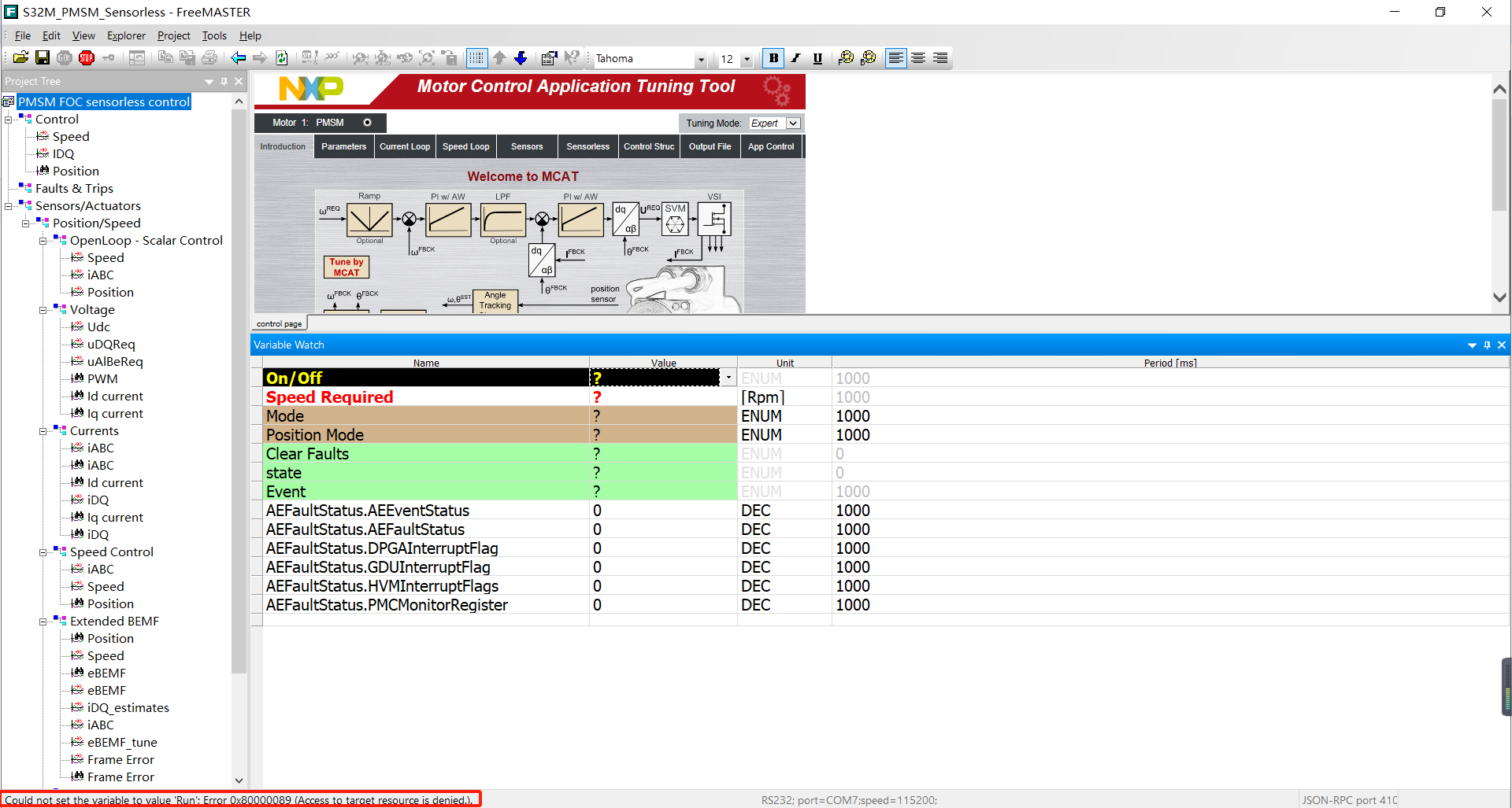 FreeMaster变量配置问题 - NXP Community