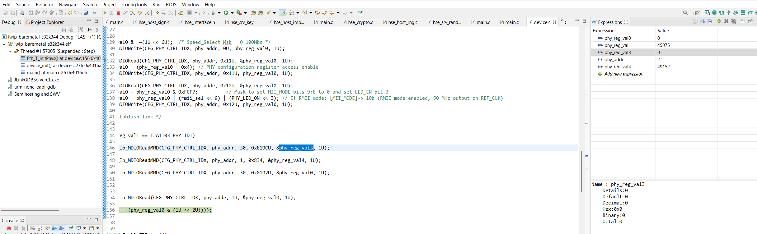 S32K344 Ethernet Not linking - NXP Community