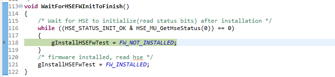 Solved: Abnormal initialization of hse fw（S32K311） - NXP Community