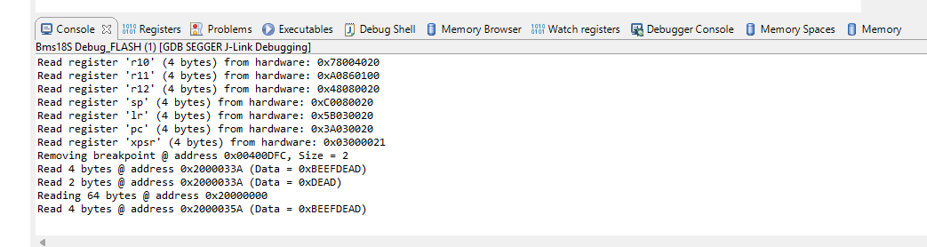Solved: Unable to debug S32k311 mcu using Segger j-link V9 debugger ...