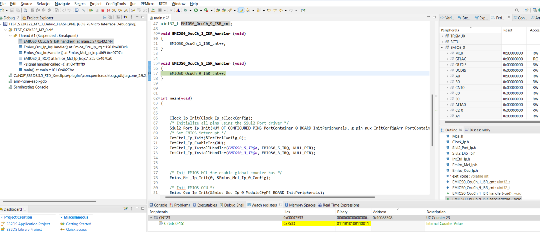 Solved: S32K322 emios 0 ch 9 SAOC - NXP Community