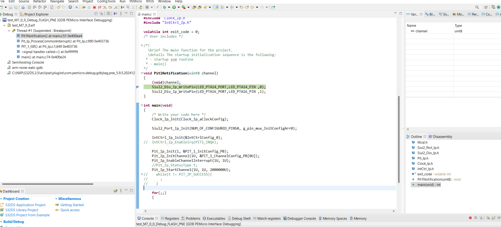 Solved: S32K358 PIT not work - NXP Community