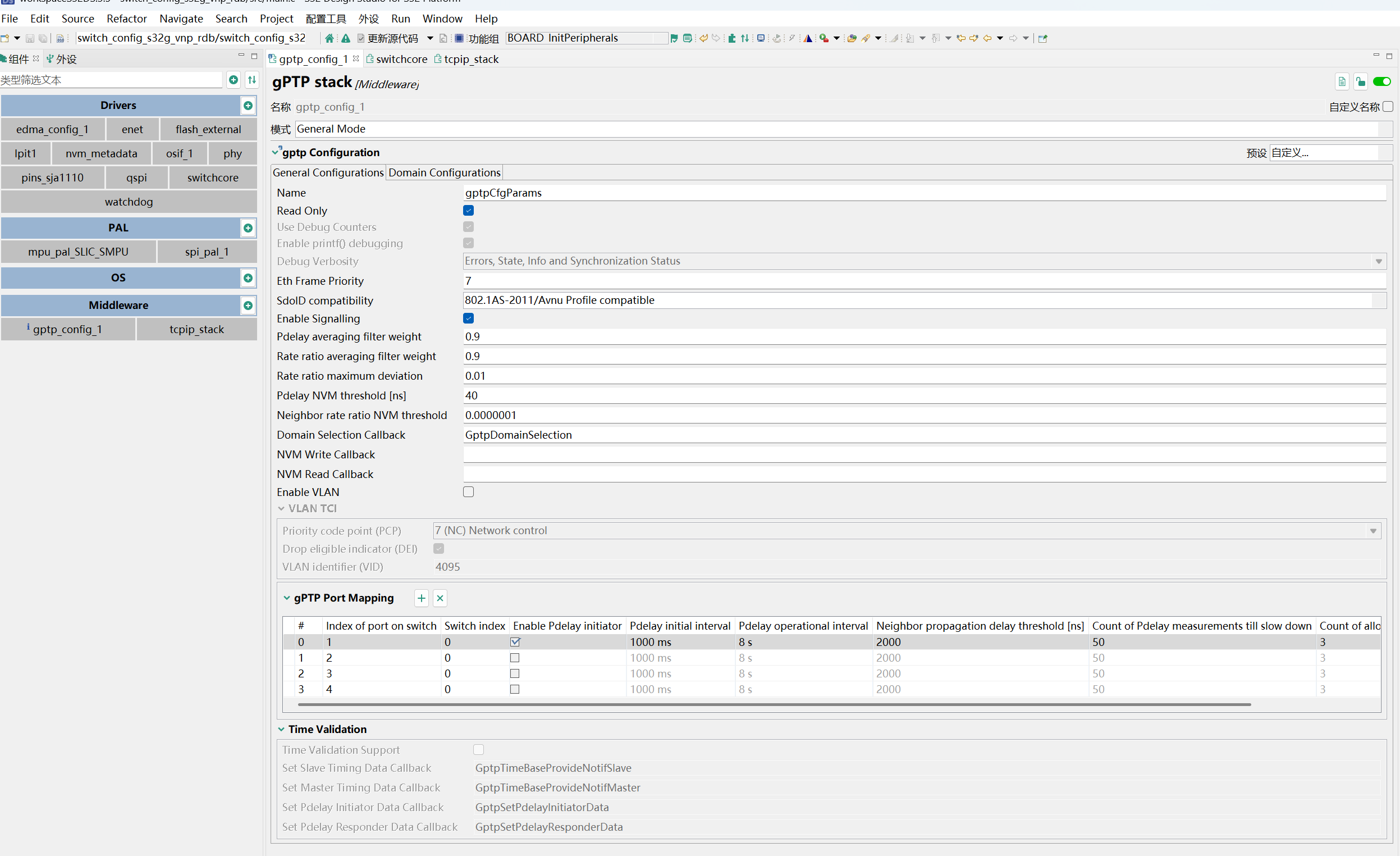s32g, sja1110 gptp - NXP Community