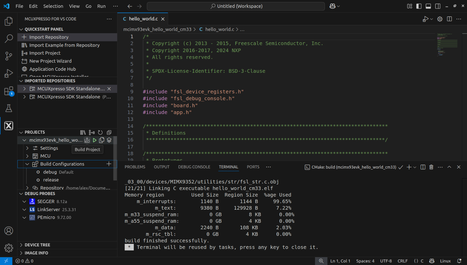 Getting Started with FRDM-IMX93 and MCU-LINK Pro for M Core Debugging - NXP Community
