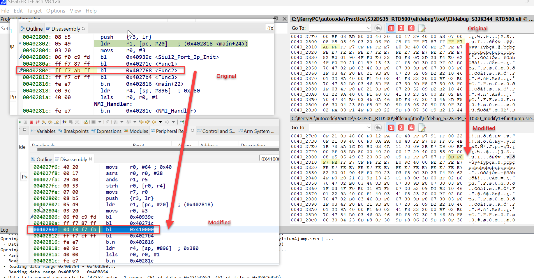 [S32K3 tool part]：How to flexibly debug elf files without source code - NXP Community