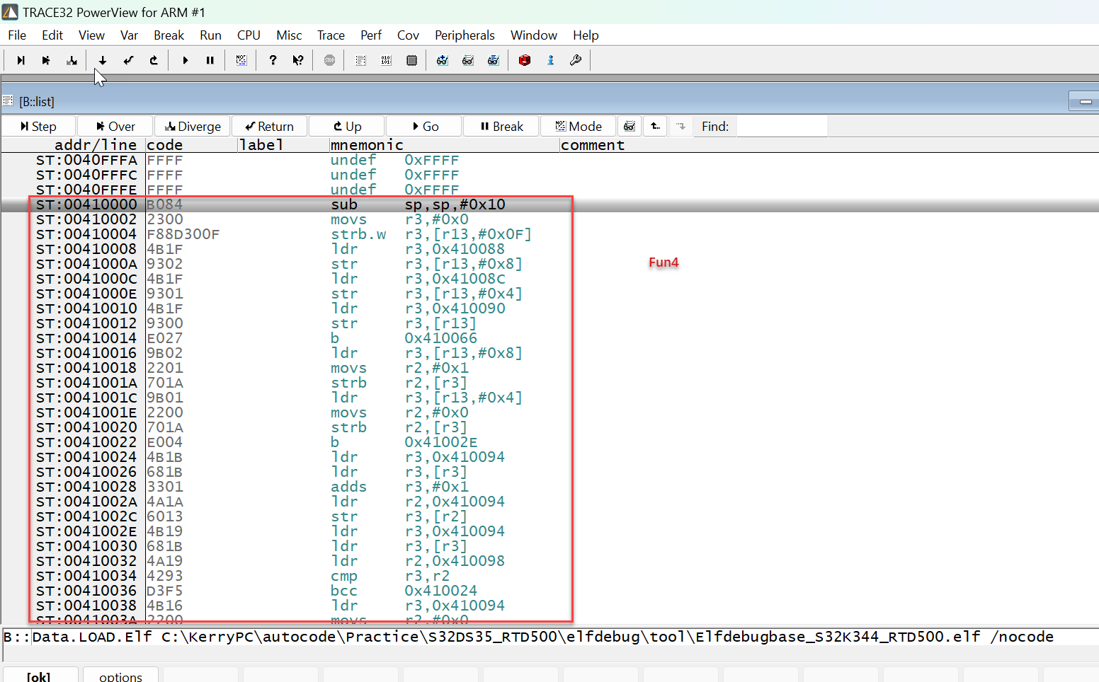 [S32K3 tool part]：How to flexibly debug elf files without source code - NXP Community