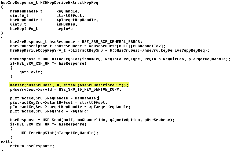 Solved: KeyDerivation Copy parameters issue - NXP Community