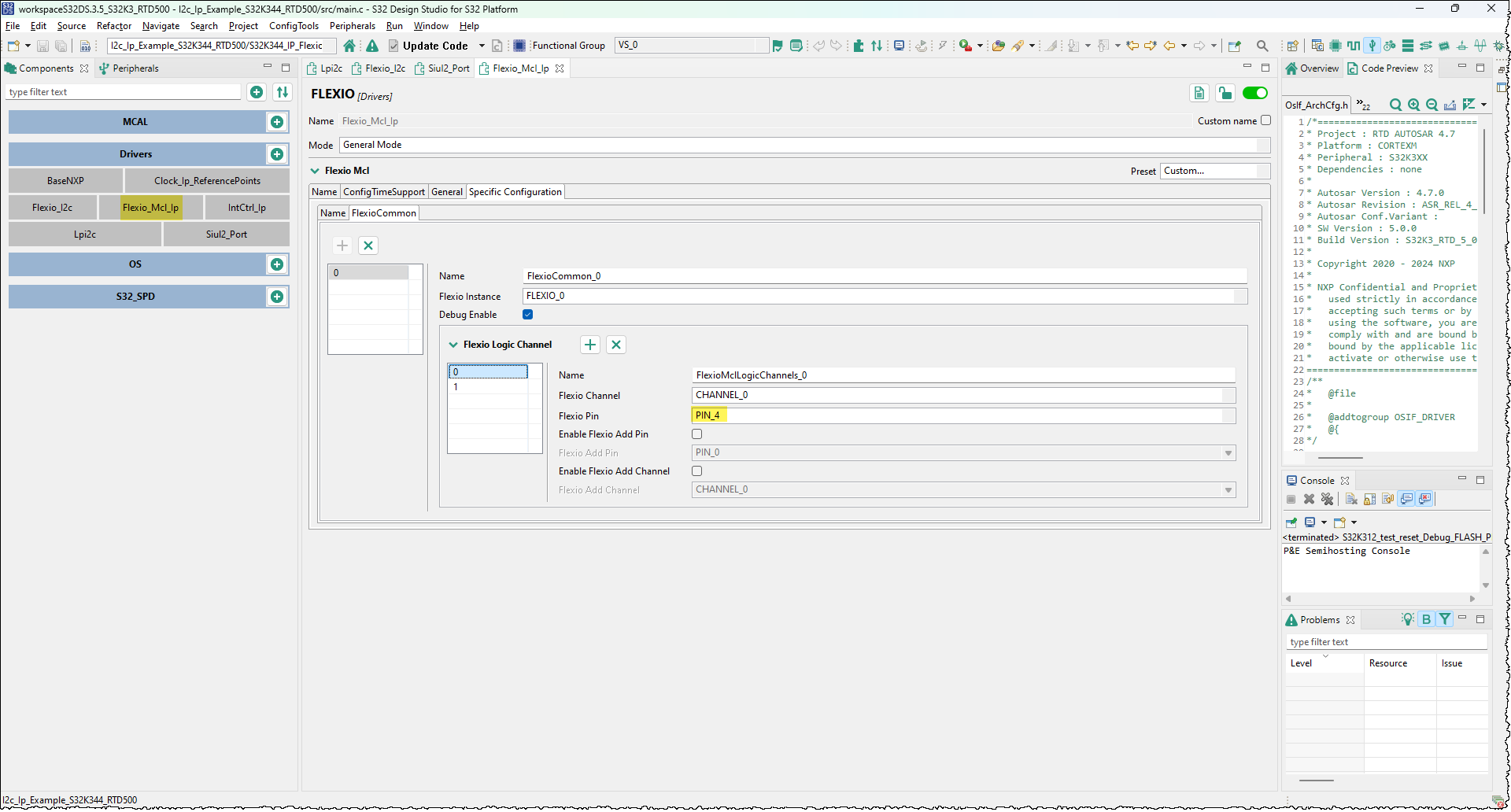 S32K312 flexio i2c consecutive channel pairings - NXP Community