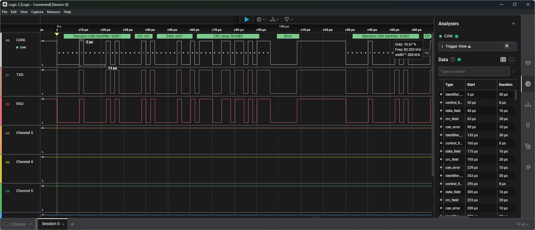 Solved: CAN Stuff Errors at 500kbit/s on MPC5748G - FXOSC vs FS80 Clock ...