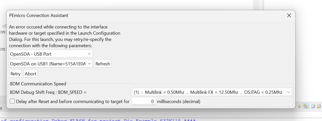 Solved: S32k118 Debugger not connecting - NXP Community