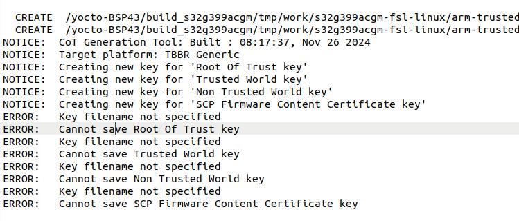secure boot in yocto bsp 43 - NXP Community