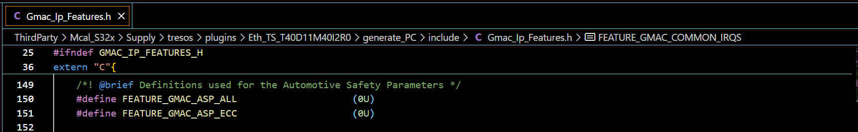 Solved: S32G SAF Sboot GMAC tests - Configuration to disable tests not ...