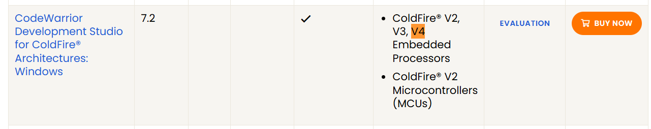 Solved: 支持ColdFire V4e core内核，可以直接创建纯汇编工程模板的软件开发工具推荐 - NXP Community