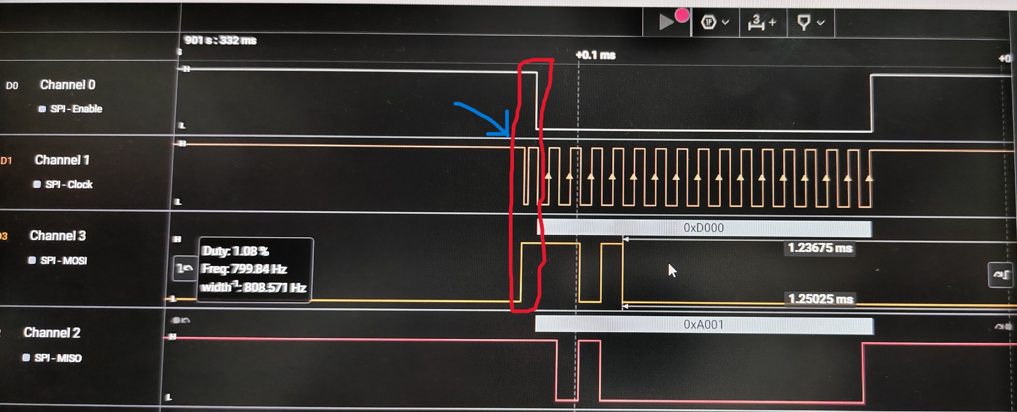Spi Extra Clock Pulse Generation Issue In Mbdt Nxp Community