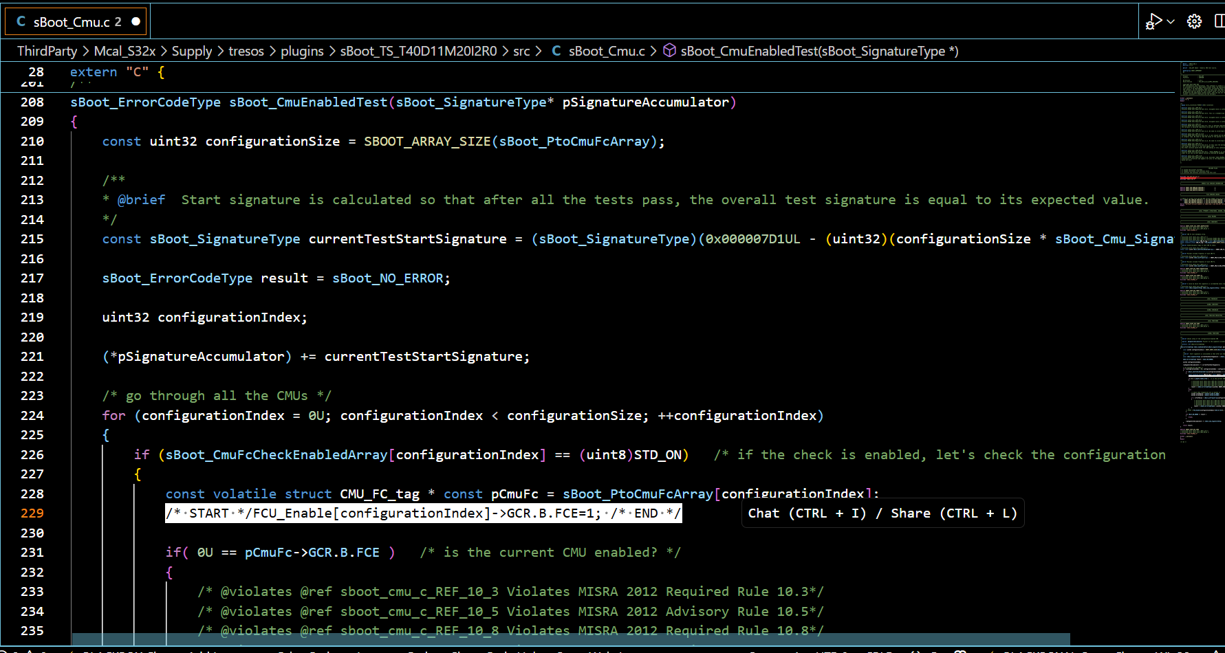Safety Sboot CMU FC testing - plugin HFREF and LFREF ref values are not ...