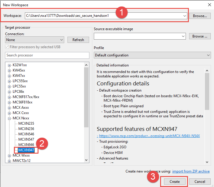 Programming Firmware Image Using the SEC Tool - NXP Community