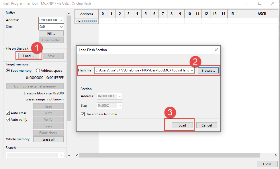 Programming Firmware Image Using the SEC Tool - NXP Community