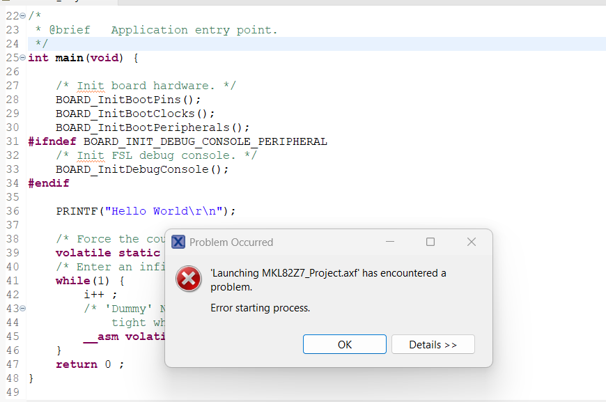 Struggling with uploading Hello World sketch - NXP Community