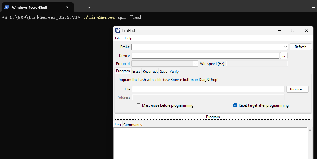 Getting Started with LinkFlash: A GUI-Based Flash Programming Utility - NXP Community