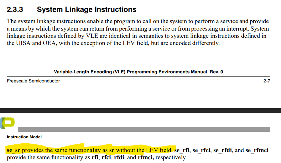 Solved: Clarification on SE_SC vs SC in VLE Mode and Role of LEV Field ...