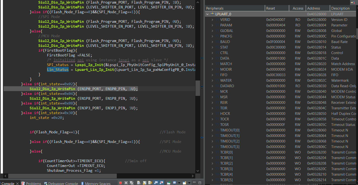 Solved: S32K311 Lpuart_Lin Slave always returns RX_HEADER_ERROR / RX ...