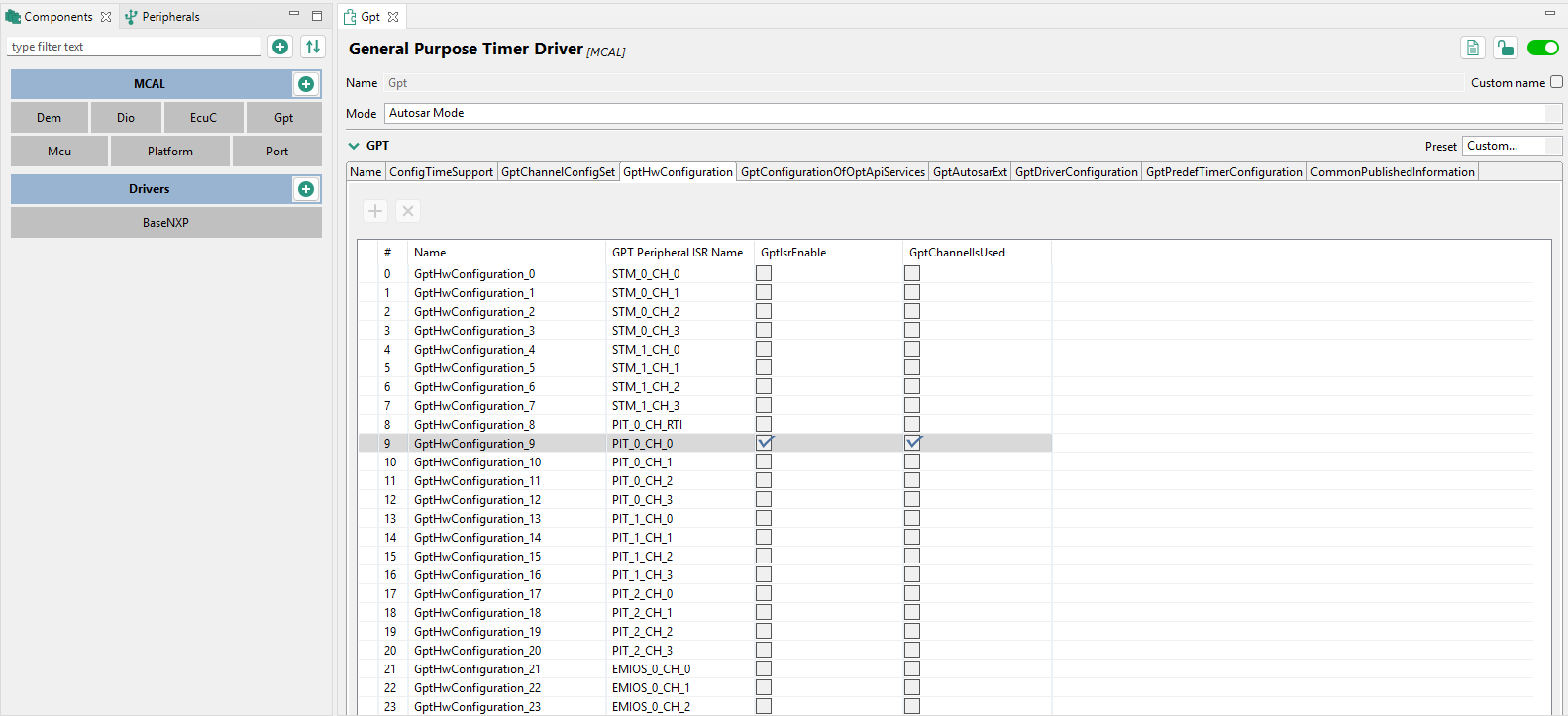 Solved: s32k344 Autosar 4.7 periodic timer interrupt with GPT PIT - NXP Community