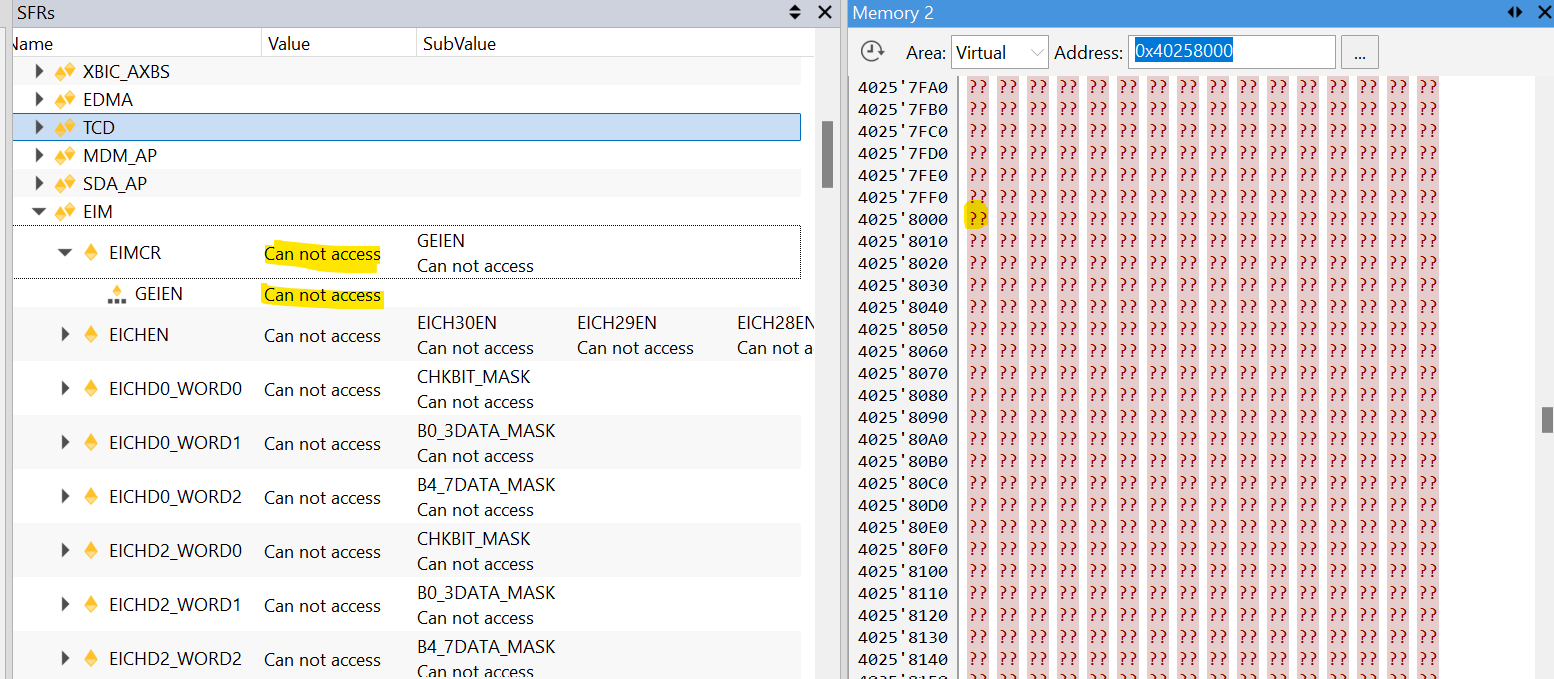 How to inject ECC error for s32k312 in (May be in WinIdea IDE) - NXP Community