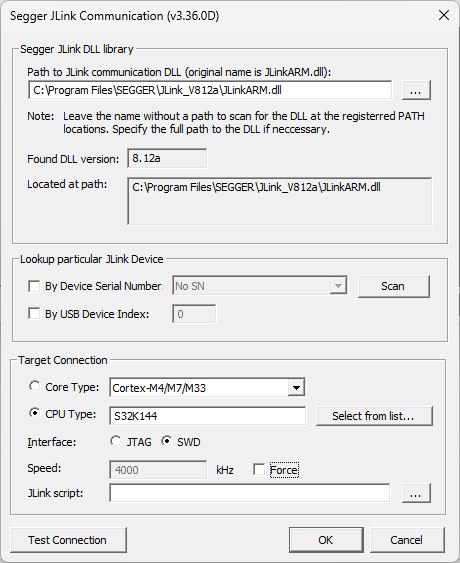 Re: Freemaster using J-link plugin for s32k144 microcontroller - NXP Community