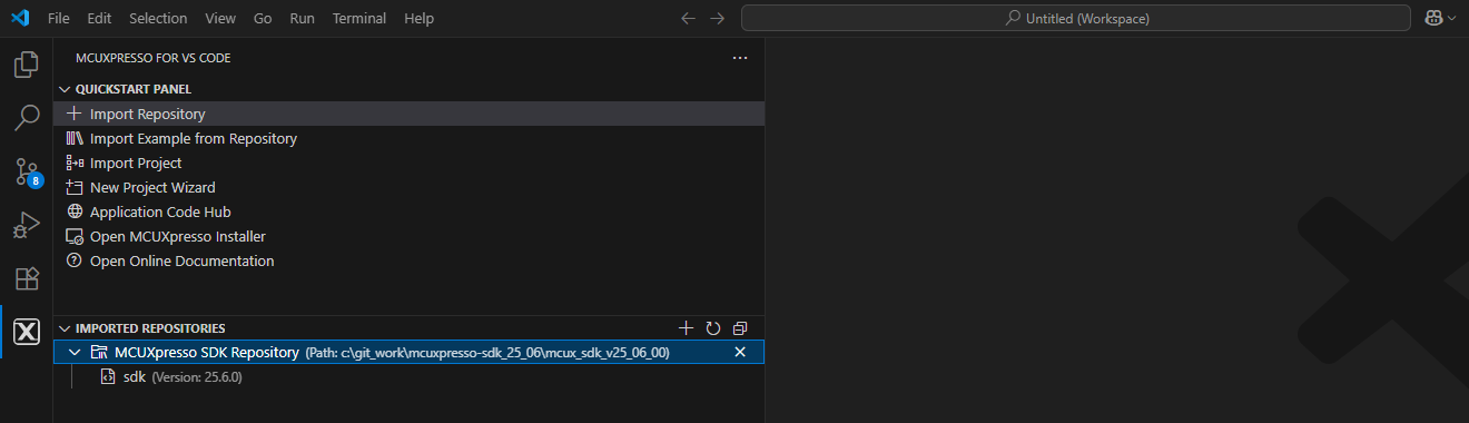 [MCUXSDK] How to use GitHub SDK for KW4x, MCXW7x, MCXW2x - NXP Community