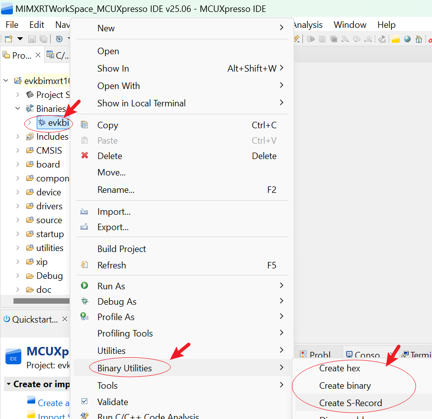 Flashing Secondary Bootloader on i.MX RT1050 Using NXP MCU Boot Utility ...