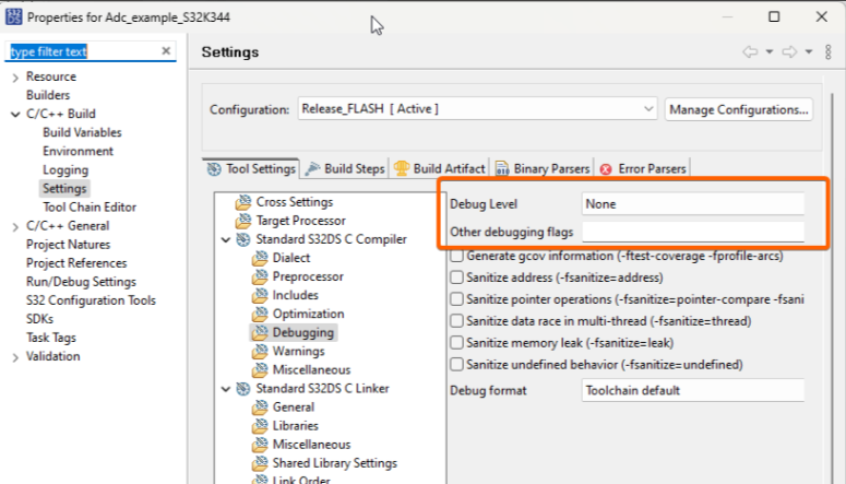 Solved: How to Build Release Version of Example Project – S32K1 AUTOSAR - NXP Community