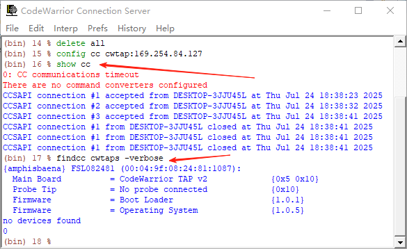 The CodeWarrior Tap simulator is unable to recognize - NXP Community