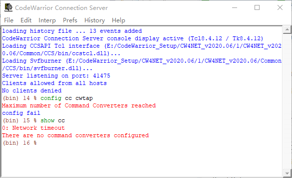 The CodeWarrior Tap simulator is unable to recognize - NXP Community