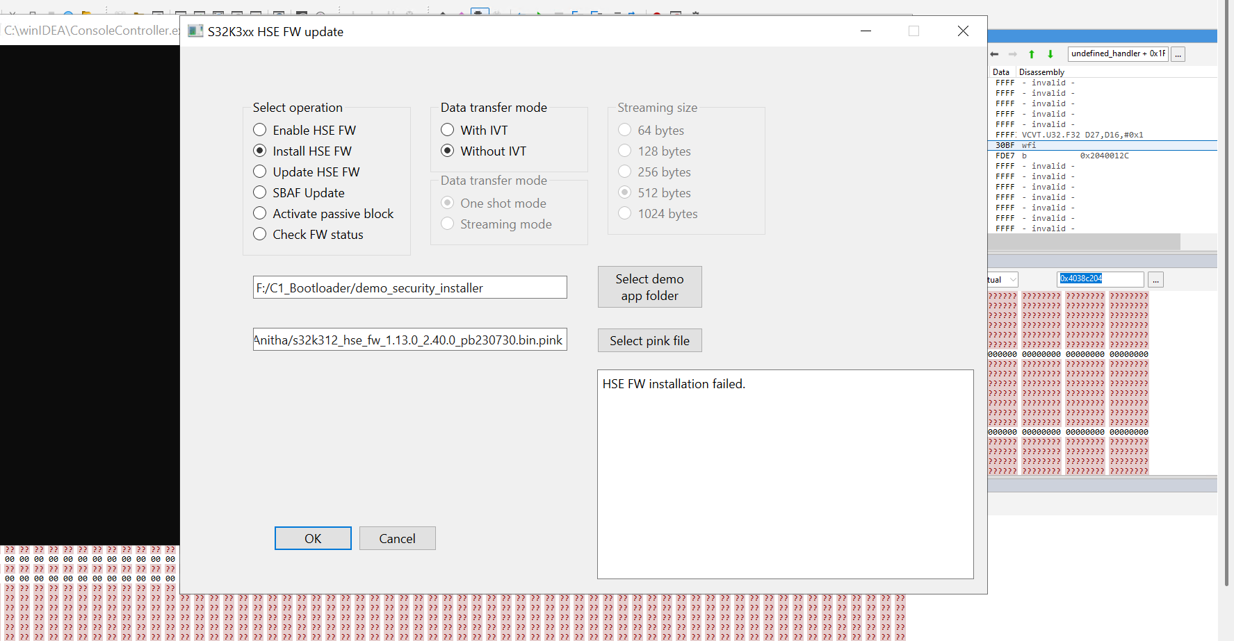 Solved: Facing issues with HSE Firmware on nxp s32k312 - NXP Community