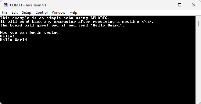 [RTD600 IP] S32K312-EVB Lpuart interrupt echo - NXP Community