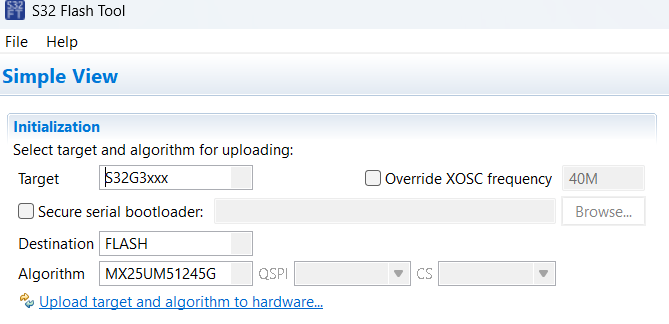 Re: S32G399A Fail to Boot from NOR Flash - NXP Community
