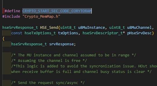 Solved: S32K344 execution of HSE instructions led to a program crash issue - NXP Community