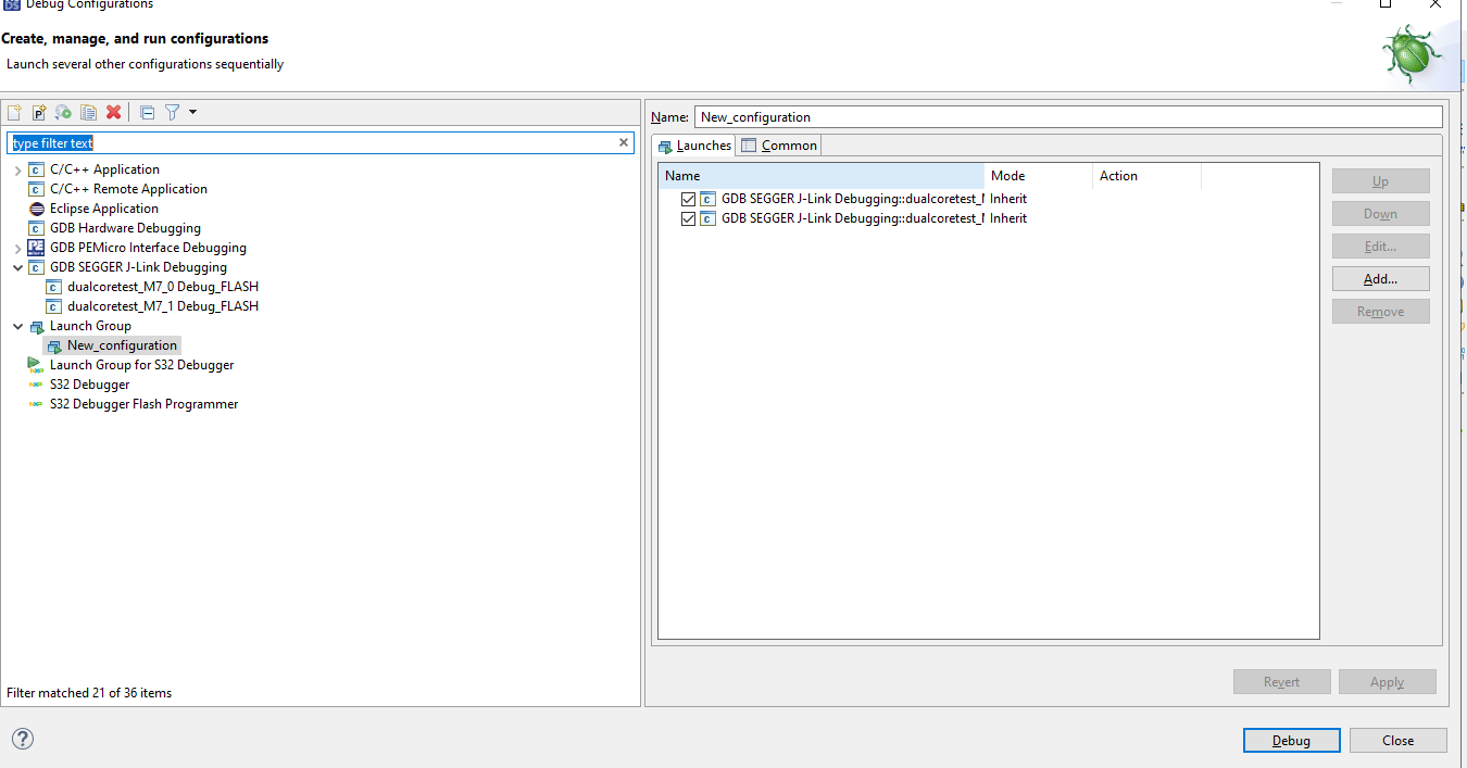 S32K322 Dual Core debugging with J-link - NXP Community